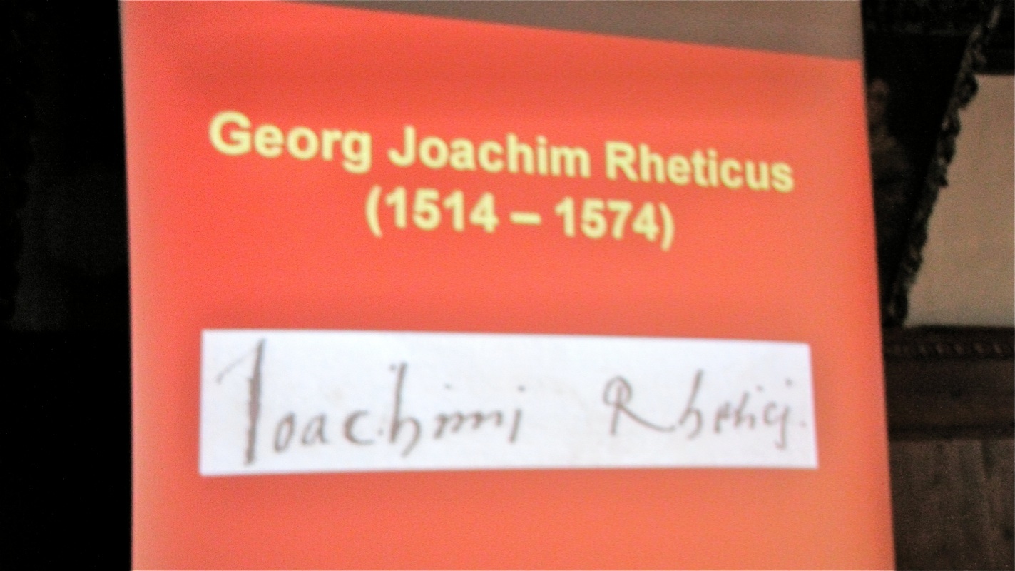 Rheticus Gesellschaft: Buch über Georg Joachim Rheticus